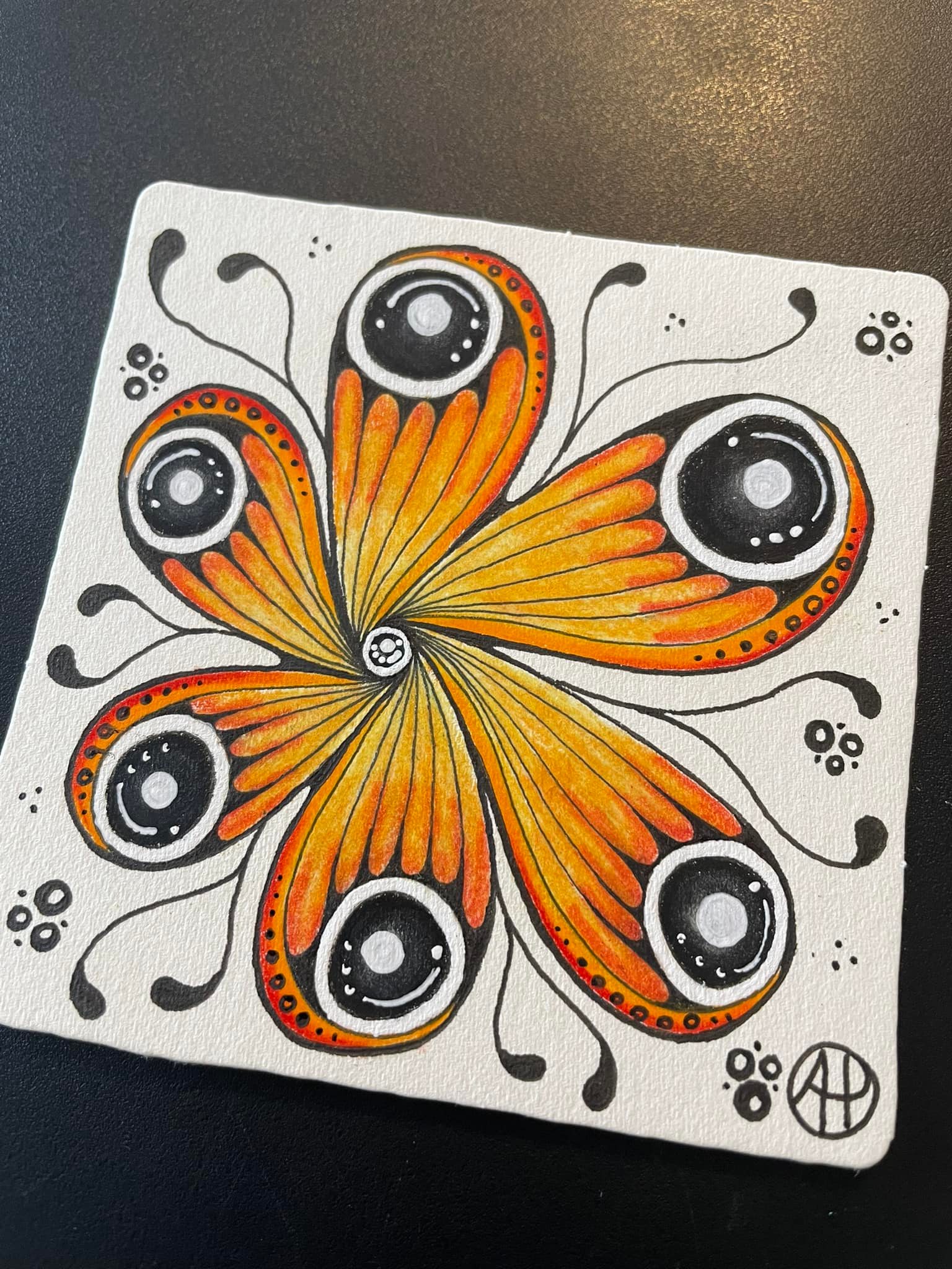 Six-Flower | Zentangle® Tangle Time Recap – Tangle Addicts