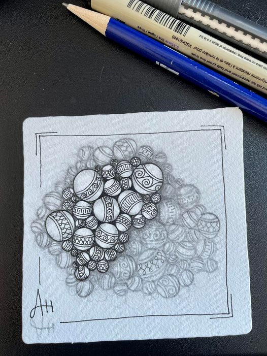 Tangling Technique: 14 Shades of Gray – Tangle Addicts