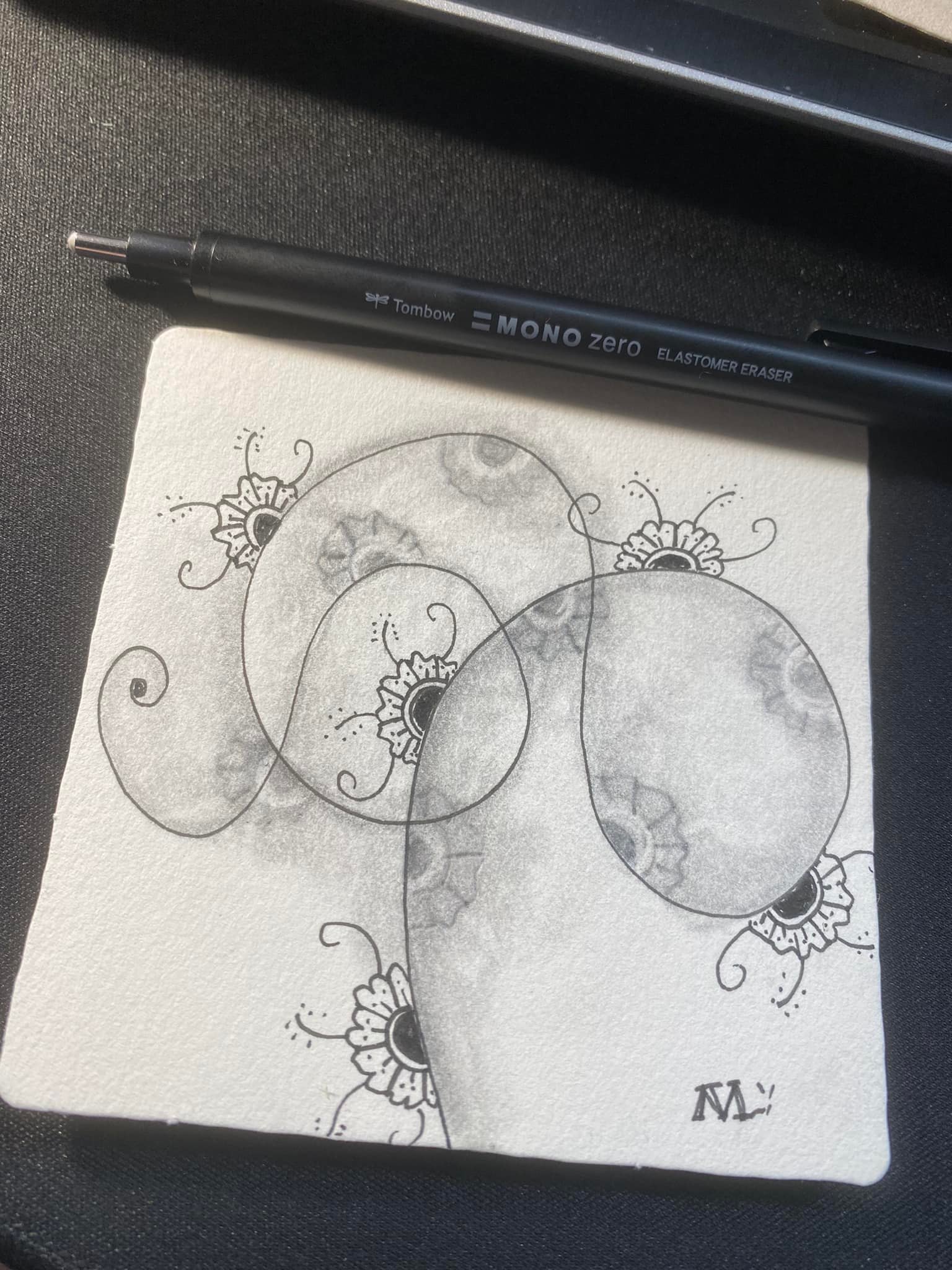 Tangling Technique: 14 Shades of Gray – Tangle Addicts