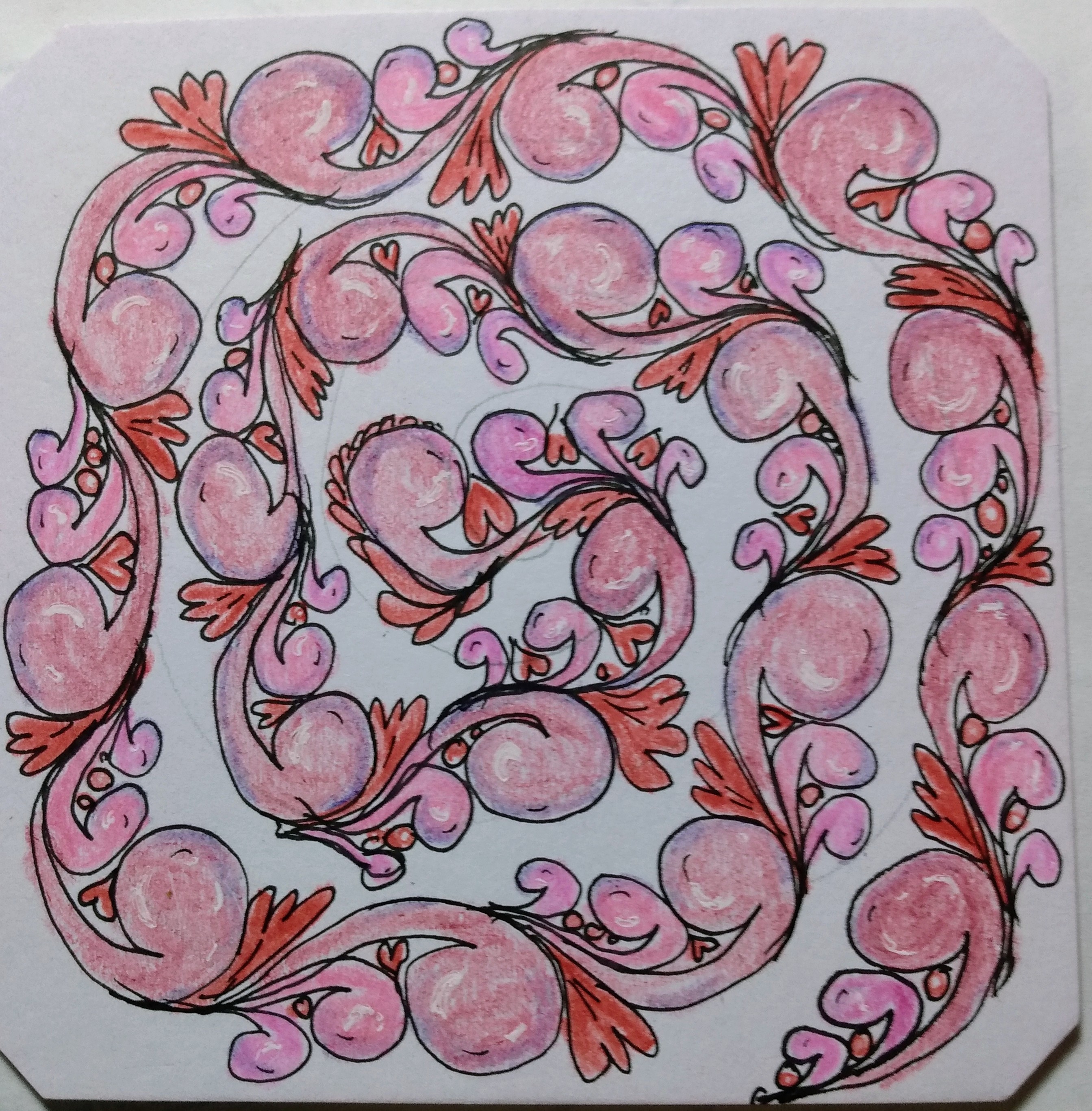 Elegan | Zentangle® Tangle Time Recap – Tangle Addicts