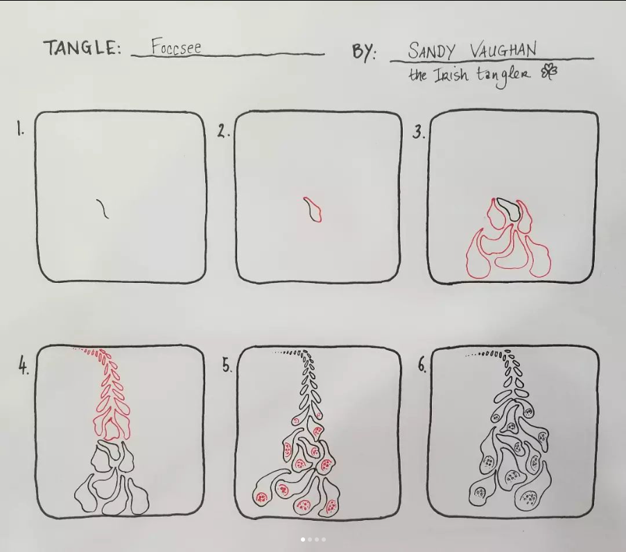 Introducing a new tangle: Foccsee – Tangle Addicts