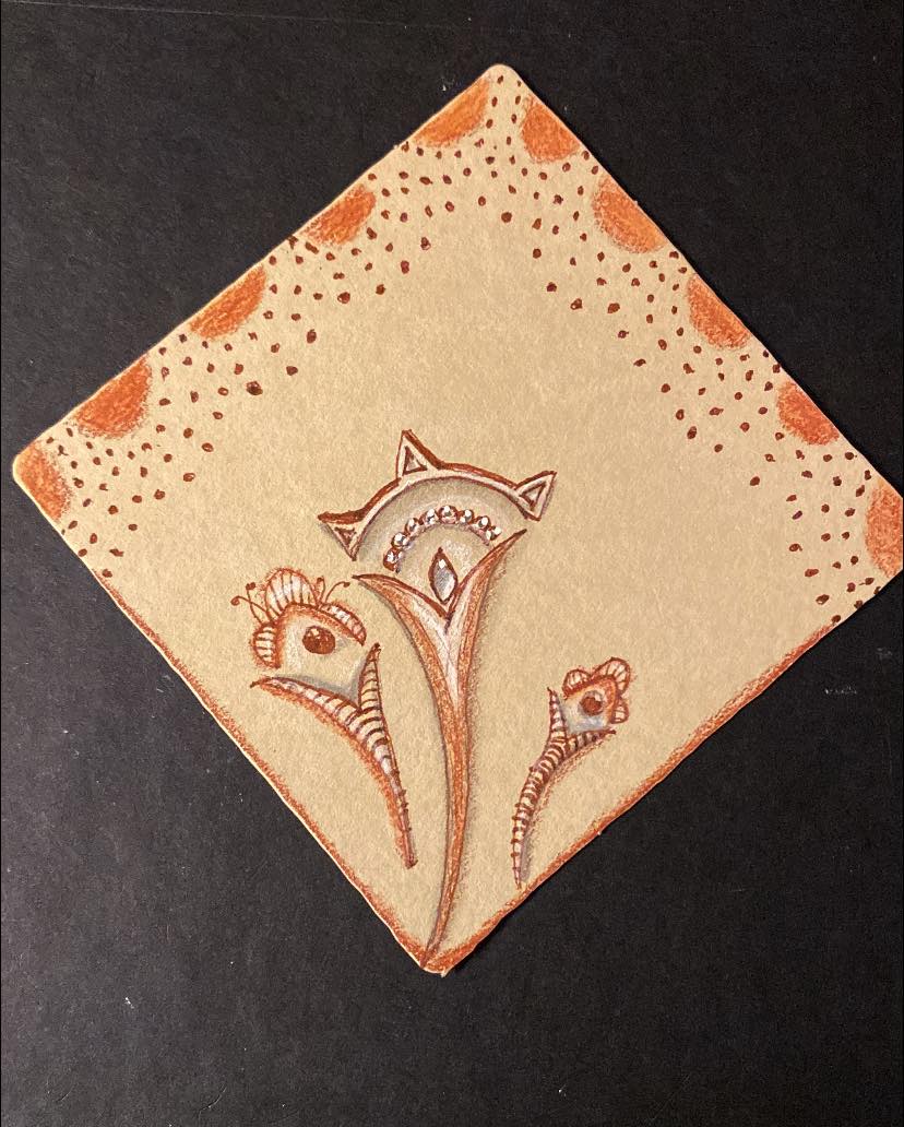 Solfluer and DotzStar | Zentangle® Tangle Time Recap – Tangle Addicts