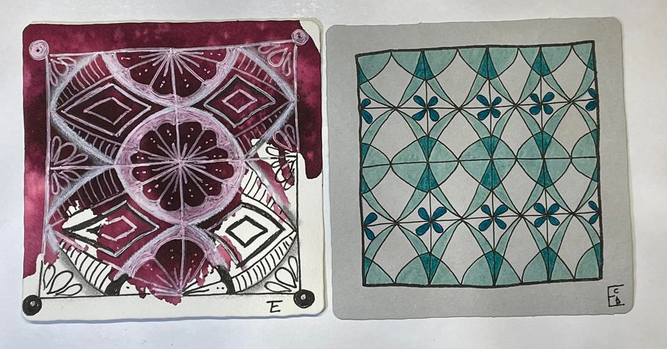 QNEZ | Zentangle® Tangle Time Recap – Tangle Addicts