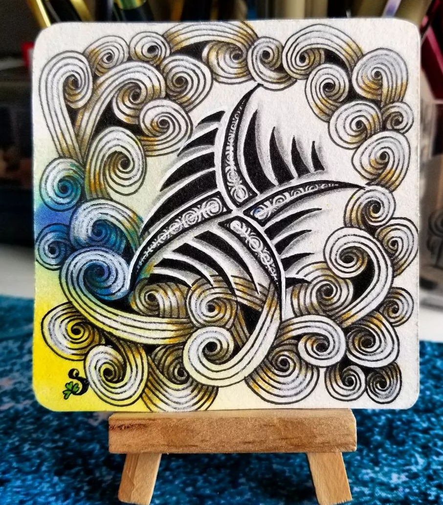 Introducing a new tangle: Chygerr – Tangle Addicts