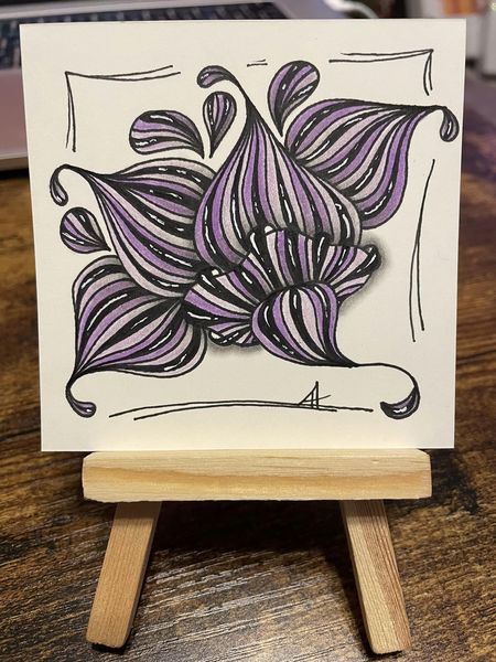 Pouyang | Zentangle® Tangle Time Recap – Tangle Addicts