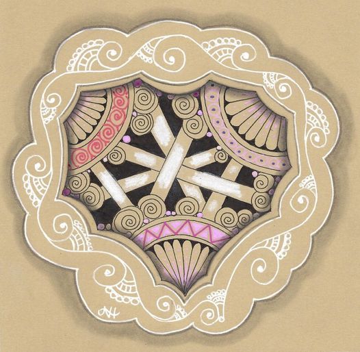 3-D Heart | Class Recap – Tangle Addicts