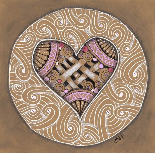 3-D Heart | Class Recap – Tangle Addicts