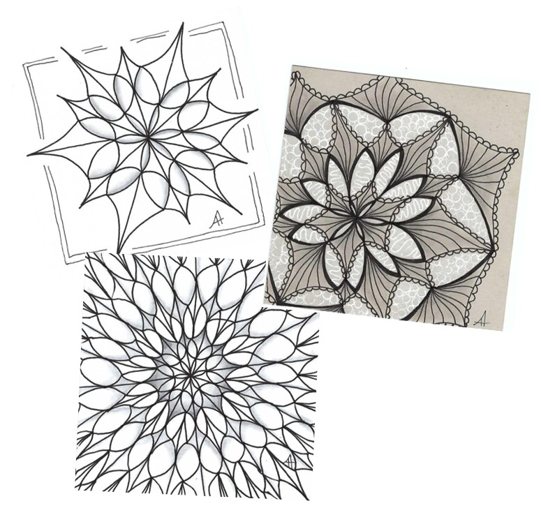 Introducing a new tangle: Dahlly – Tangle Addicts