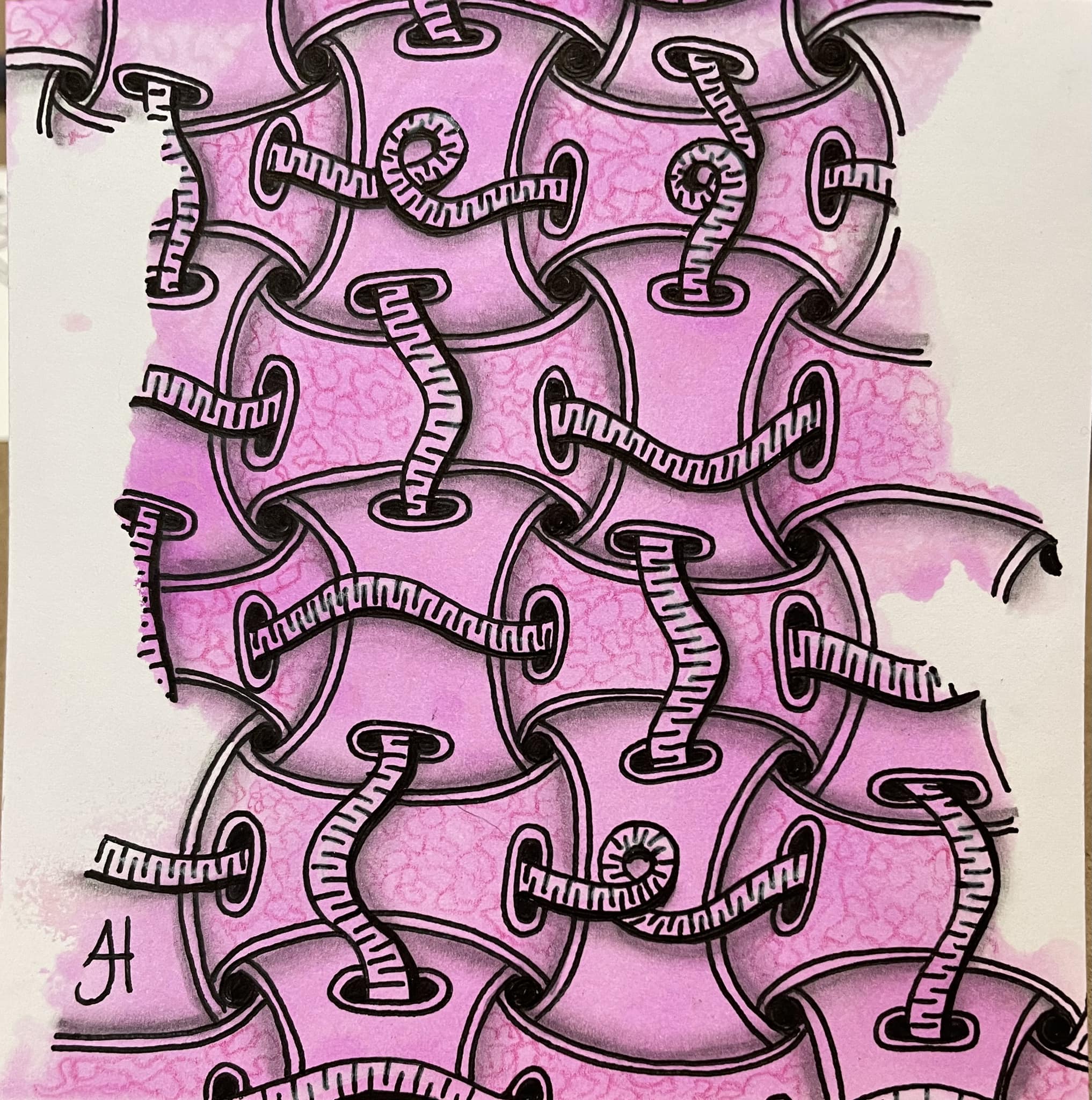 Tied Huggins | ‘Tough’ Tangle Tuesday Recap – Tangle Addicts