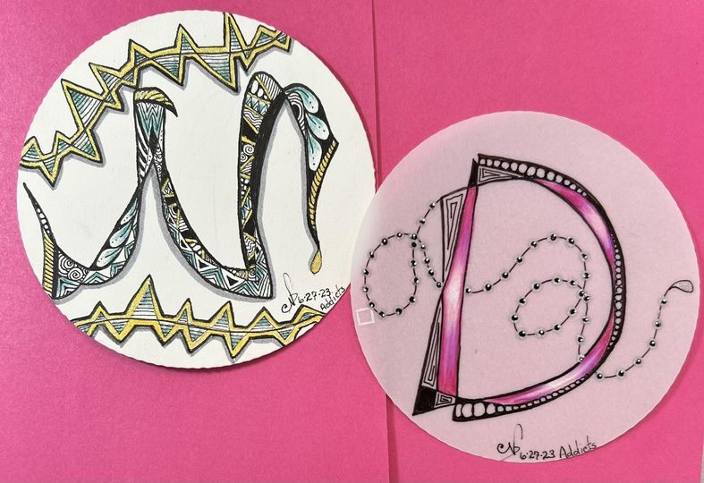 Tangled Letters | Class Recap – Tangle Addicts