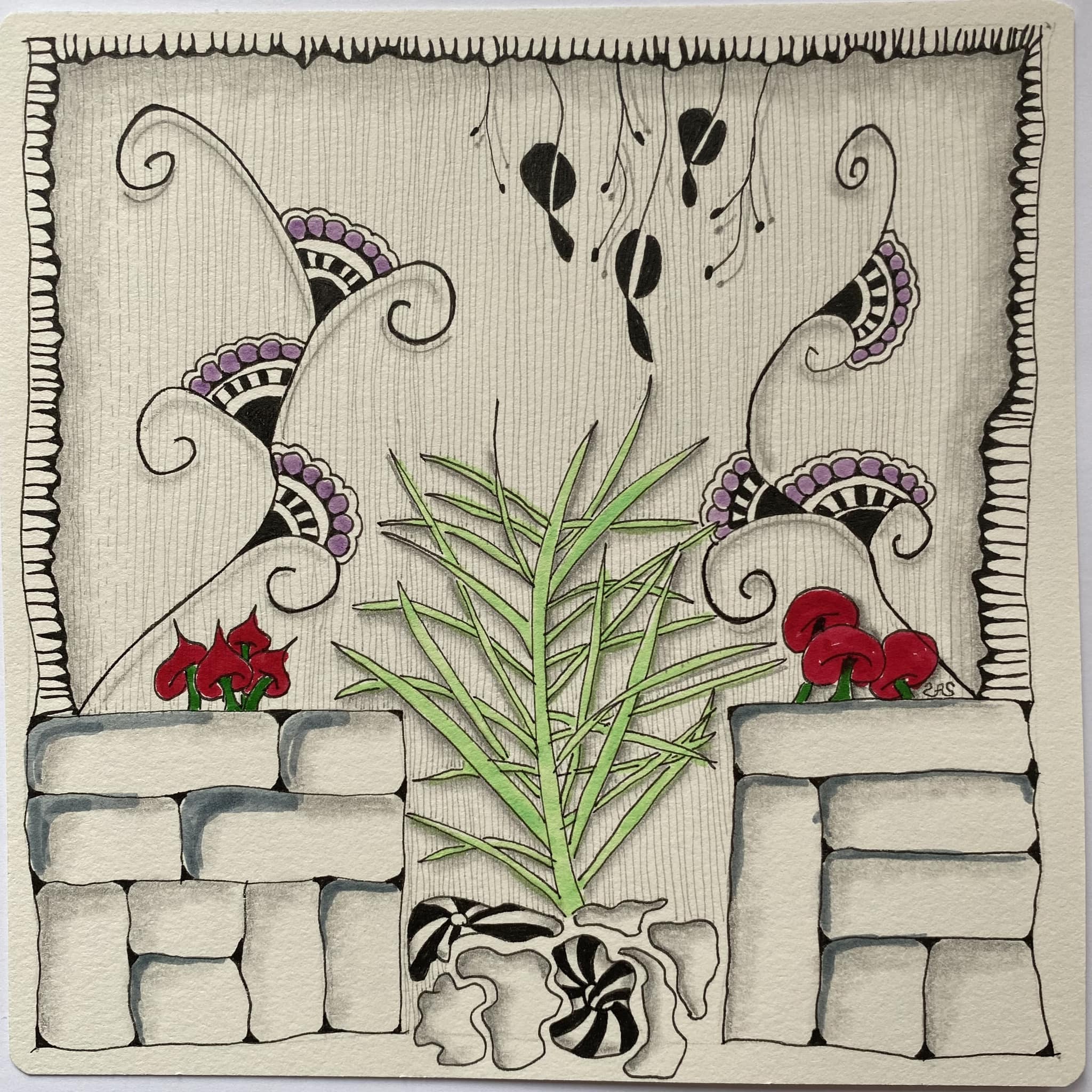 Secret Garden | Class Recap – Tangle Addicts