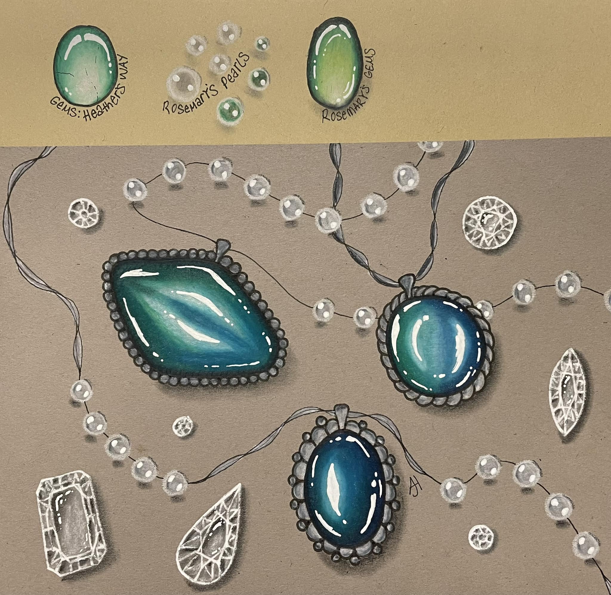 “String of Pearls” | TangleAddicts Class Recap – Tangle Addicts