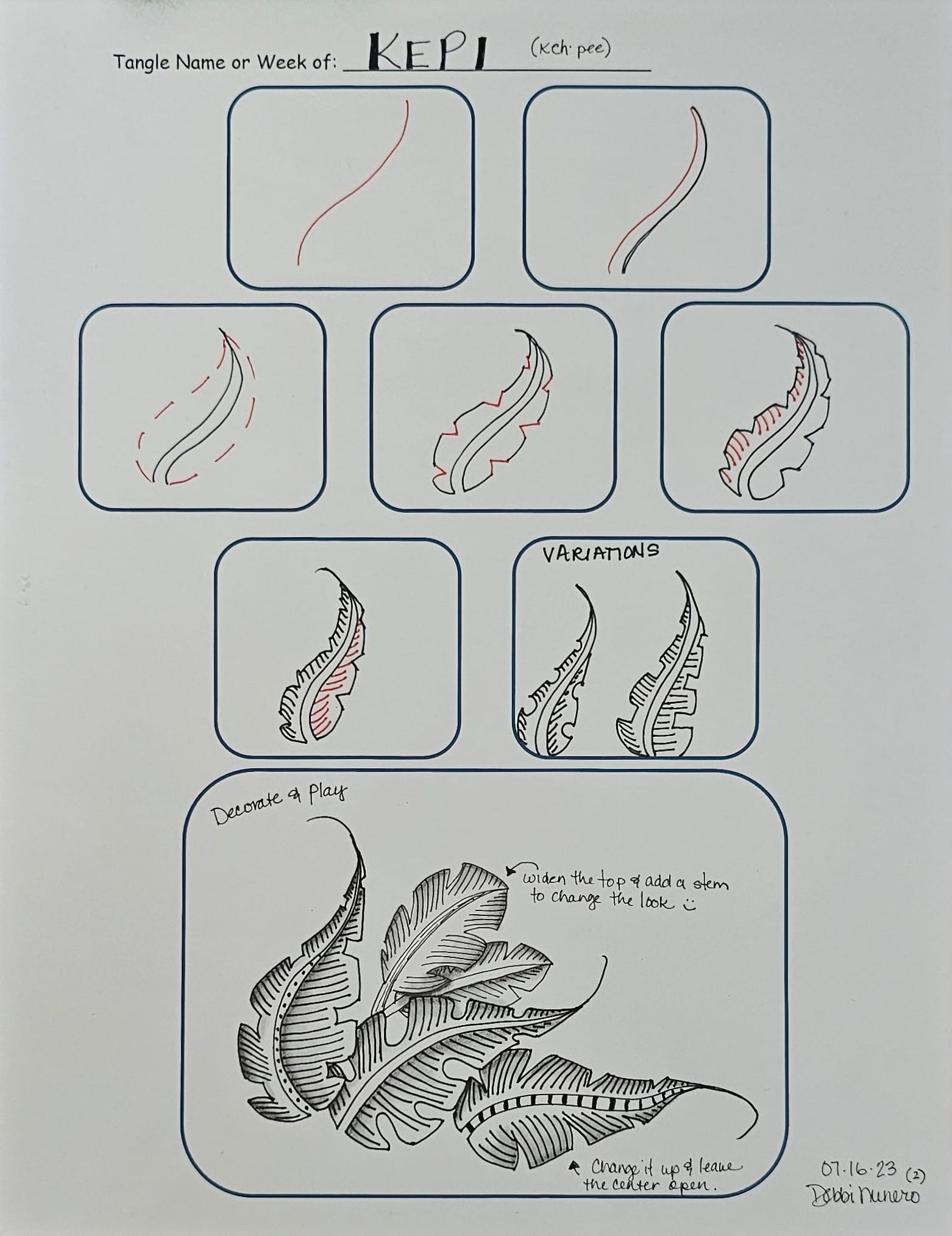 Kepi-Stepout – Tangle Addicts