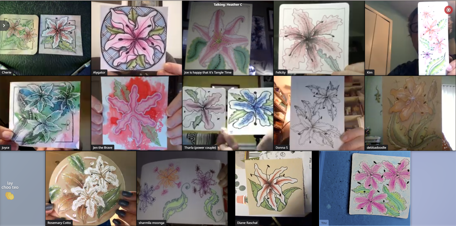 Stargazer & Kepi | Tangle Time Recap – Tangle Addicts