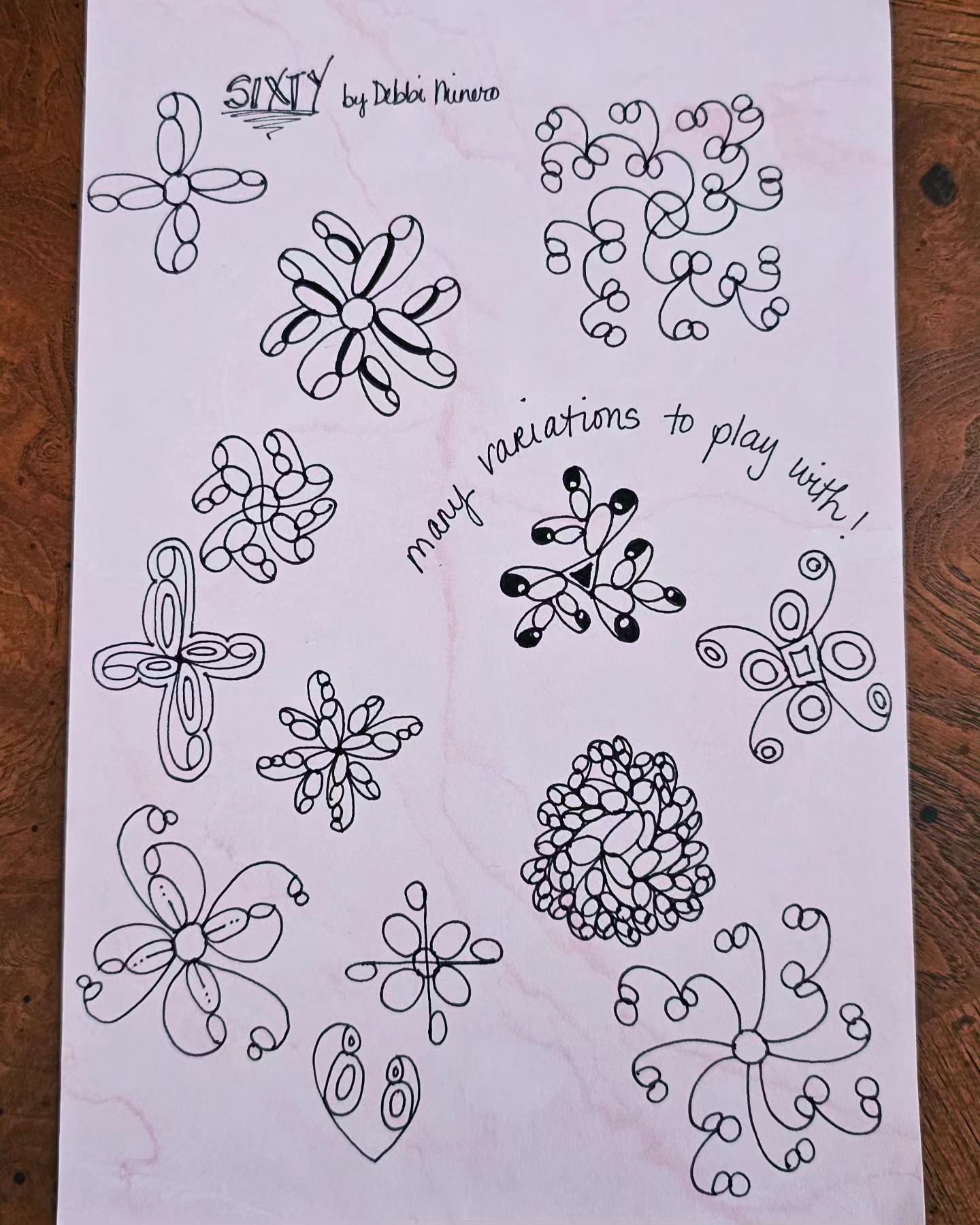 Introducing a new tangle: Sixty – Tangle Addicts