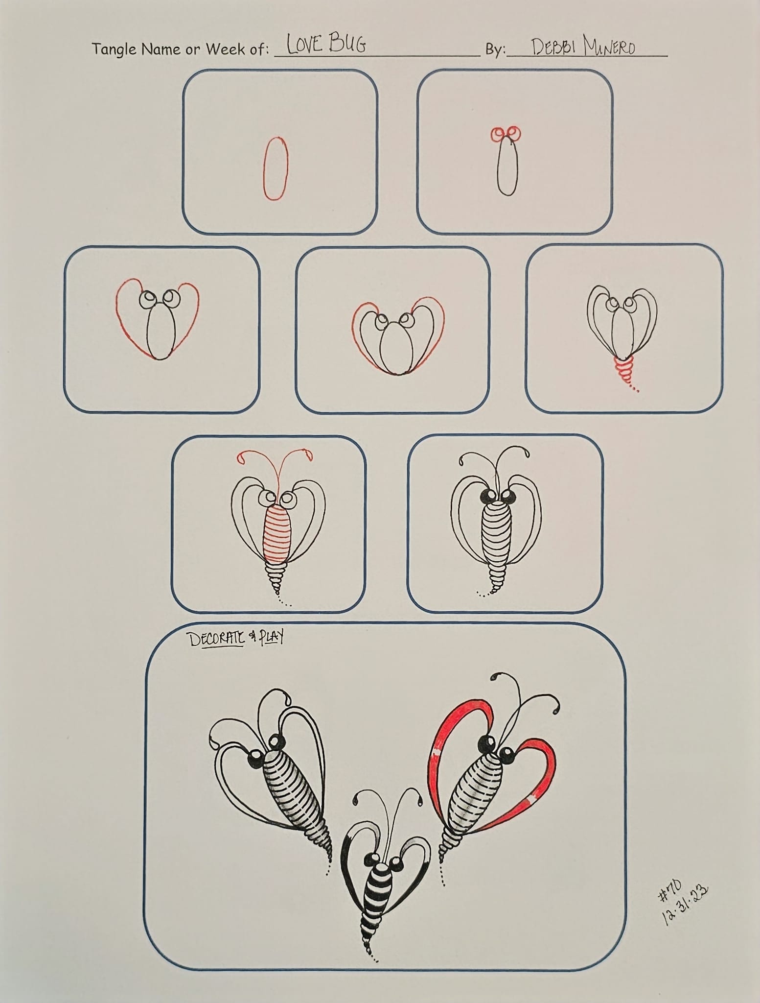 LoveBug-Step-out – Tangle Addicts