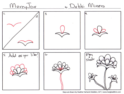 MercyJoe, Deb & Honey | Replay of Tangle Time PM Session | Zentangle ...