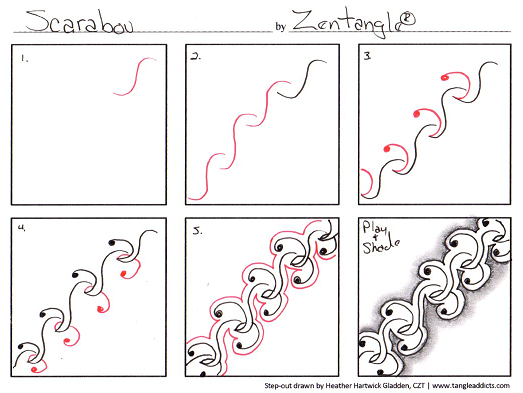 Scarabou | Day 10: May 2024 Tangles – Tangle Addicts