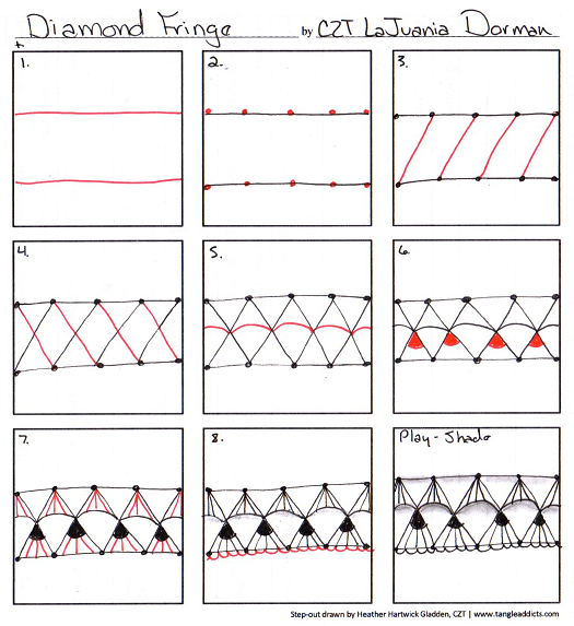 DiamondFringe – Tangle Addicts