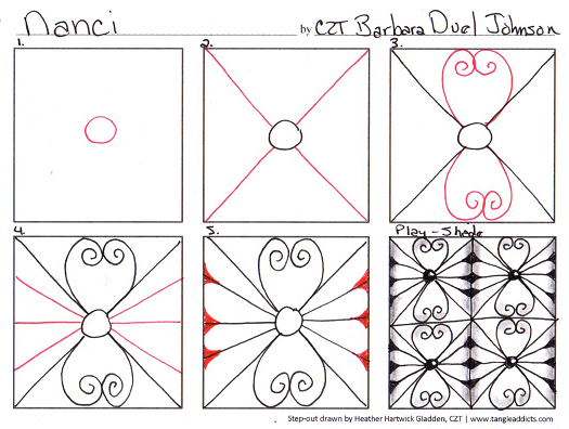 Day 4: Nanci | August 2024 Tangles – Tangle Addicts