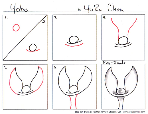 Day 25: Yoho | January Tangles 2026 – Tangle Addicts